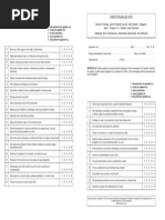 ASRS - Skala Samooceny ADHD U Dorosłych | PDF