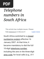 List of Telephone Area Codes in NCR | PDF | Philippines