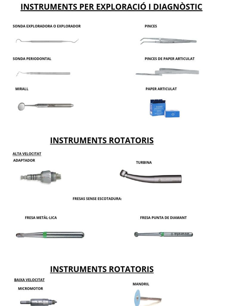 Collage D'instruments | PDF