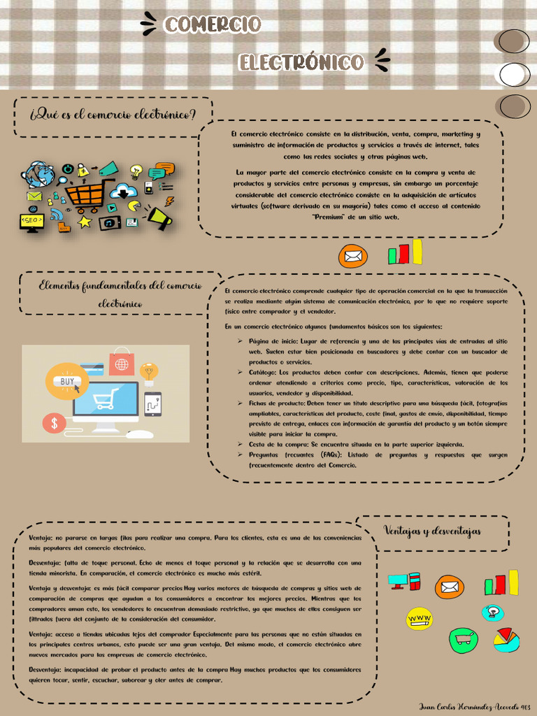 Infografia - Comercio Electronico | PDF