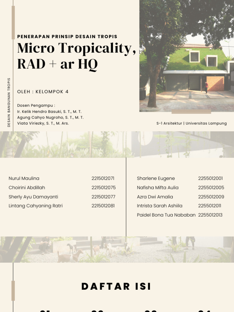 Kel 4 - Micro Tropicality | PDF