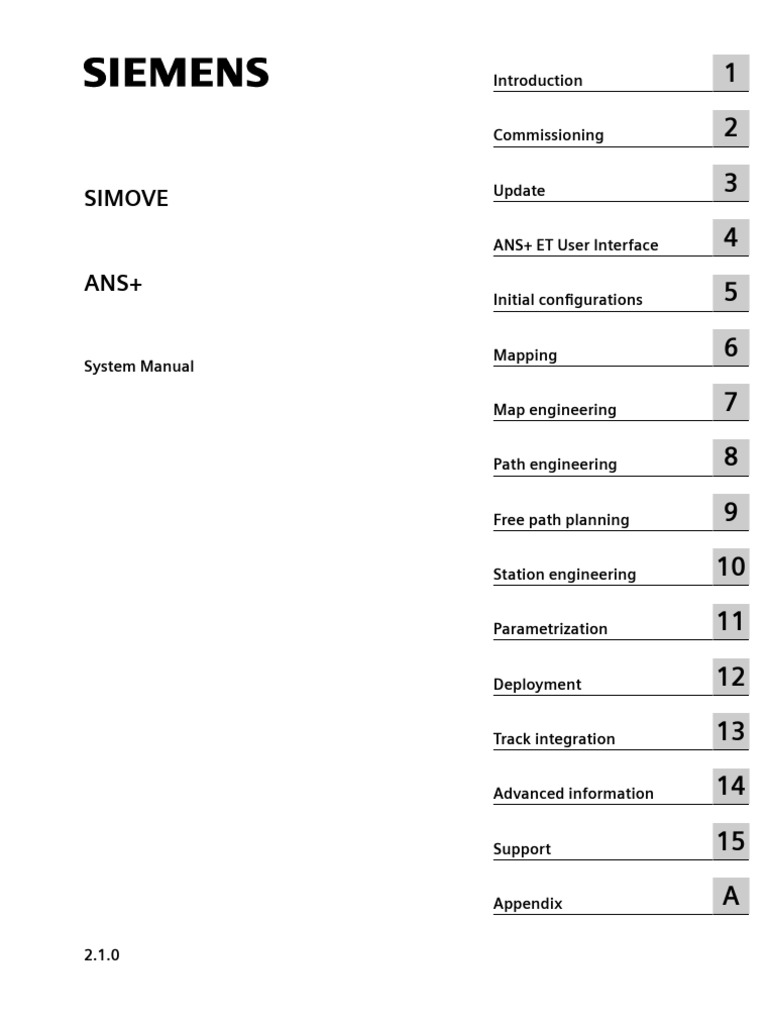 Simove Ans Systemmanual v210 | PDF | Accuracy And Precision | Computing