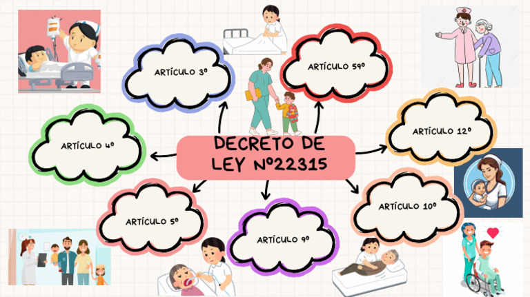 Mapa Mental Decreto 22315 | PDF