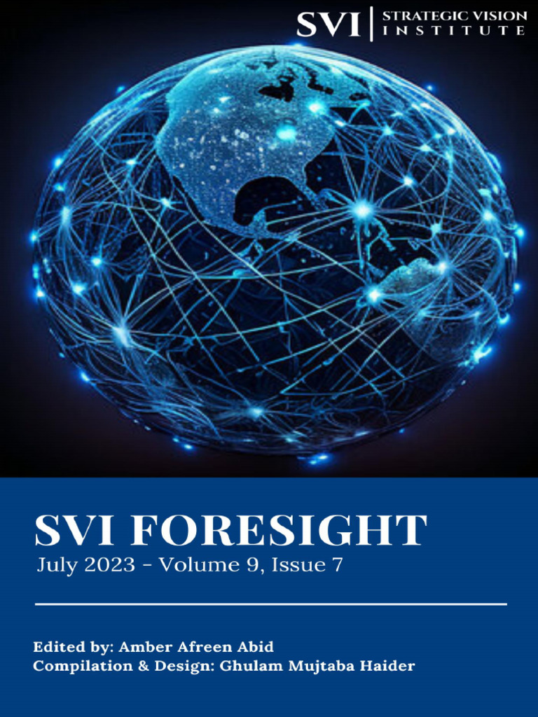 SVI Foresight Vol 9 Issue 7 July 2023 | PDF | International Security ...