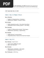 CSEC Exam Timetable 2026 | PDF