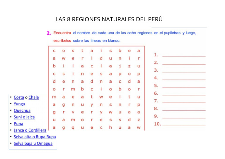 REGIONES | PDF