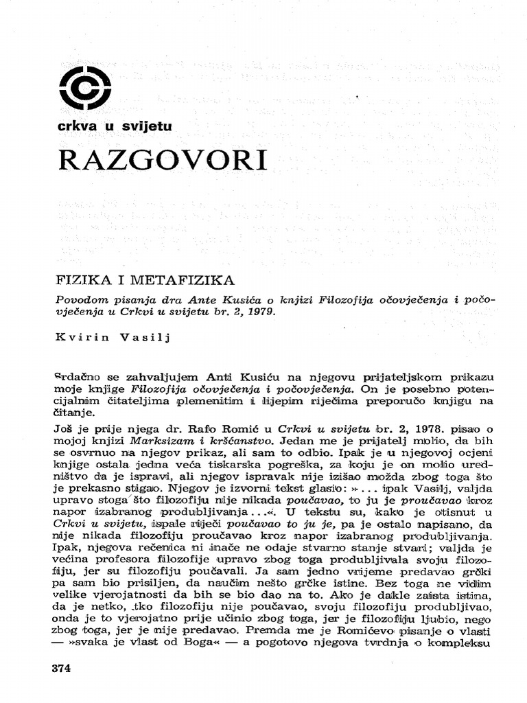 CUS1979 4 16 Vasilj Fiz I Metafiz | PDF