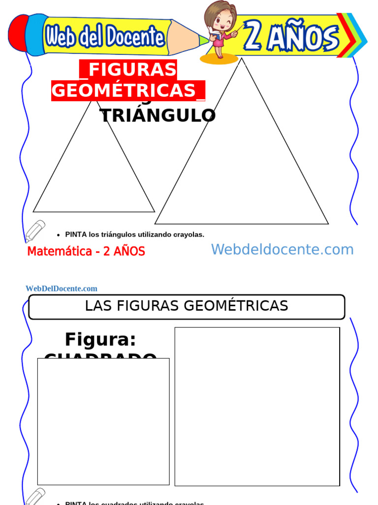 Figuras Geométricas para Niños de 2 Años | PDF