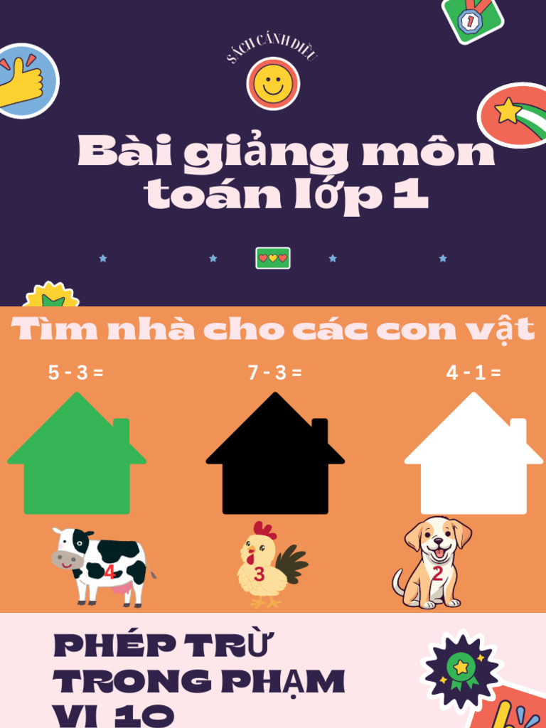 Toán Phép TR Trong PH M VI 10 | PDF
