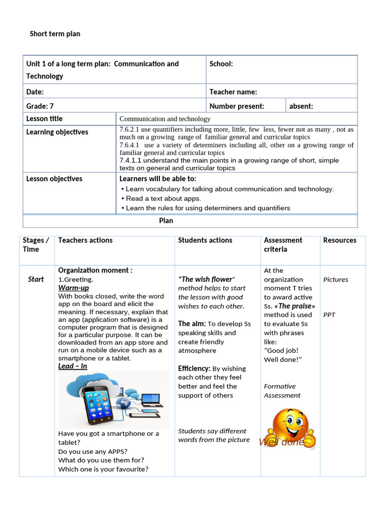 10 Communication and Technology | PDF | Communication | Curriculum
