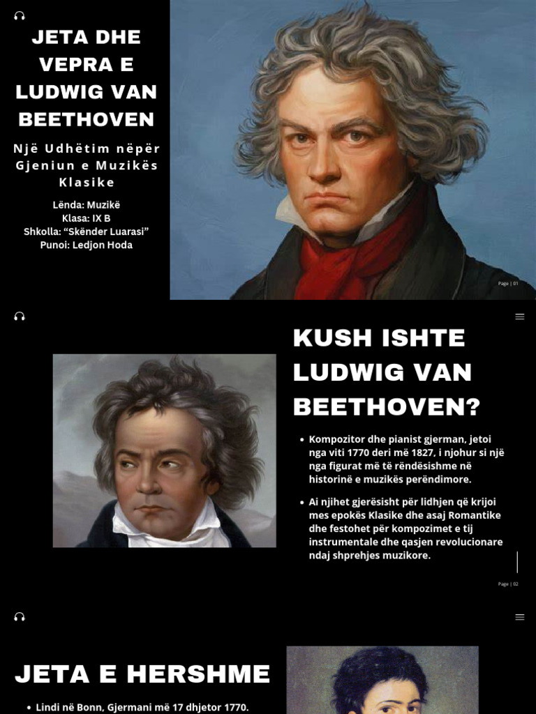 Black White Vintage Classic Music Presentation | PDF