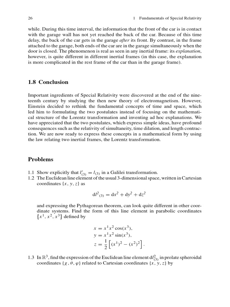 problemasFisicaContemporanea I | PDF | Special Relativity | Physics