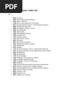 2025 VA Diagnostic Codes Overview | PDF | Diseases And Disorders ...