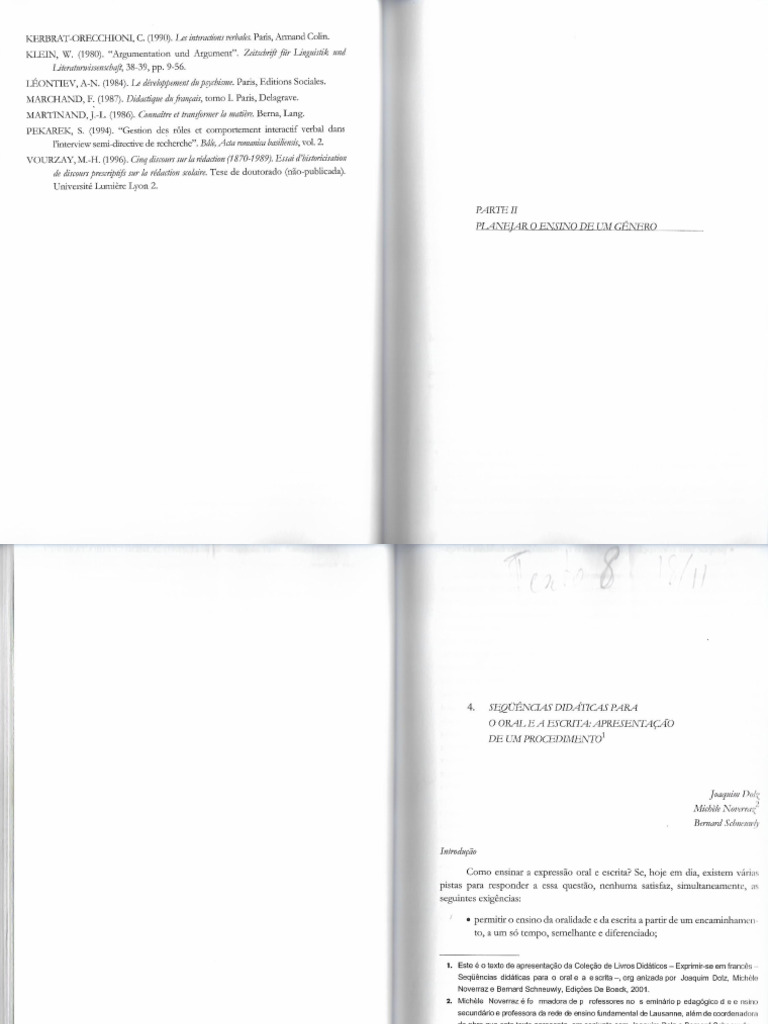 Dolz_-_Generos_orais_e_escritos_-_Cap_4_(1) (1) | PDF