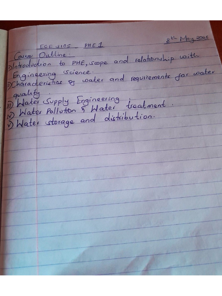 Phe 1 Ece 3105 | PDF