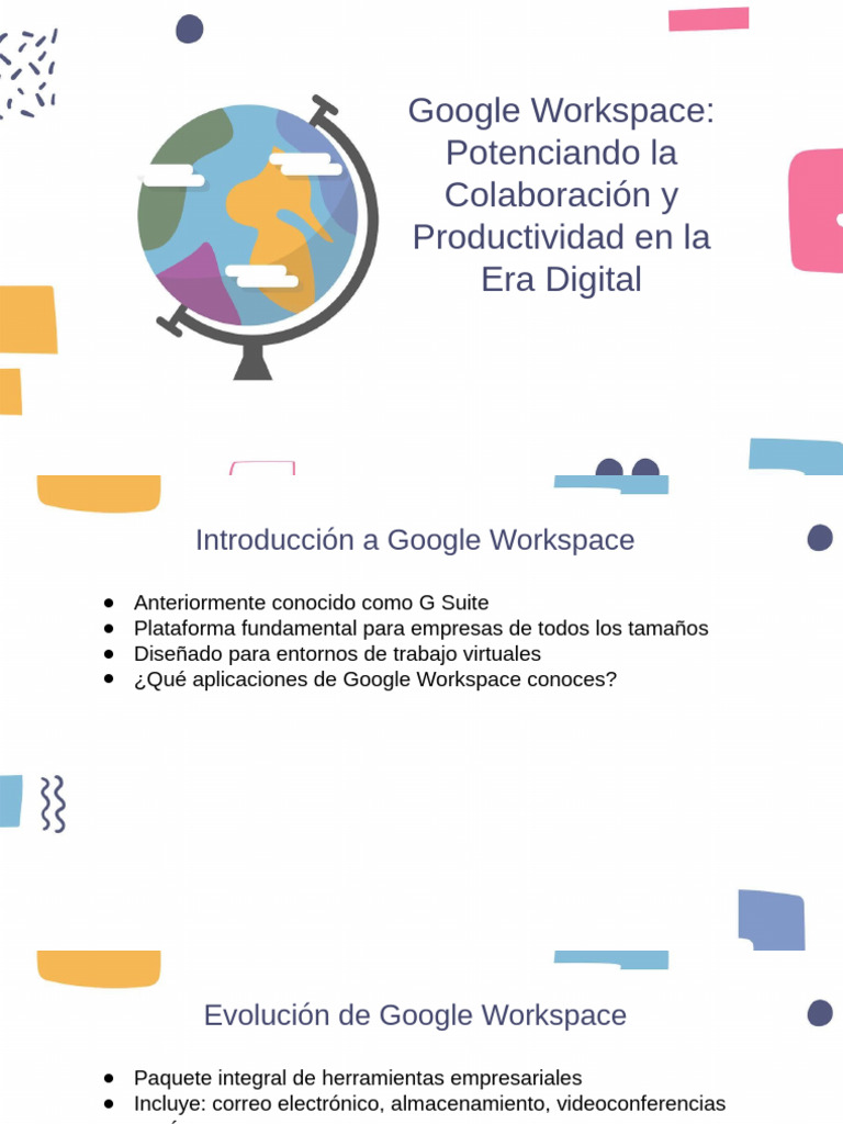 Google Workspace | PDF | Gmail | Informática
