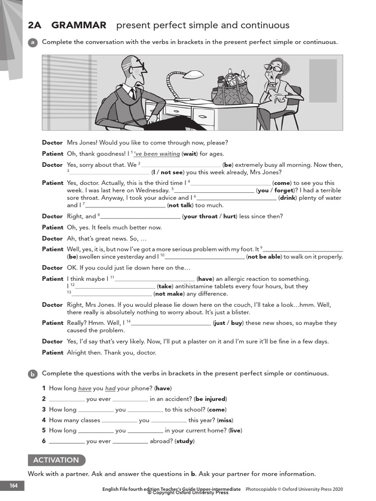 Ejercicios para Repasar Unidad 2 | PDF | Grammar | Syntax