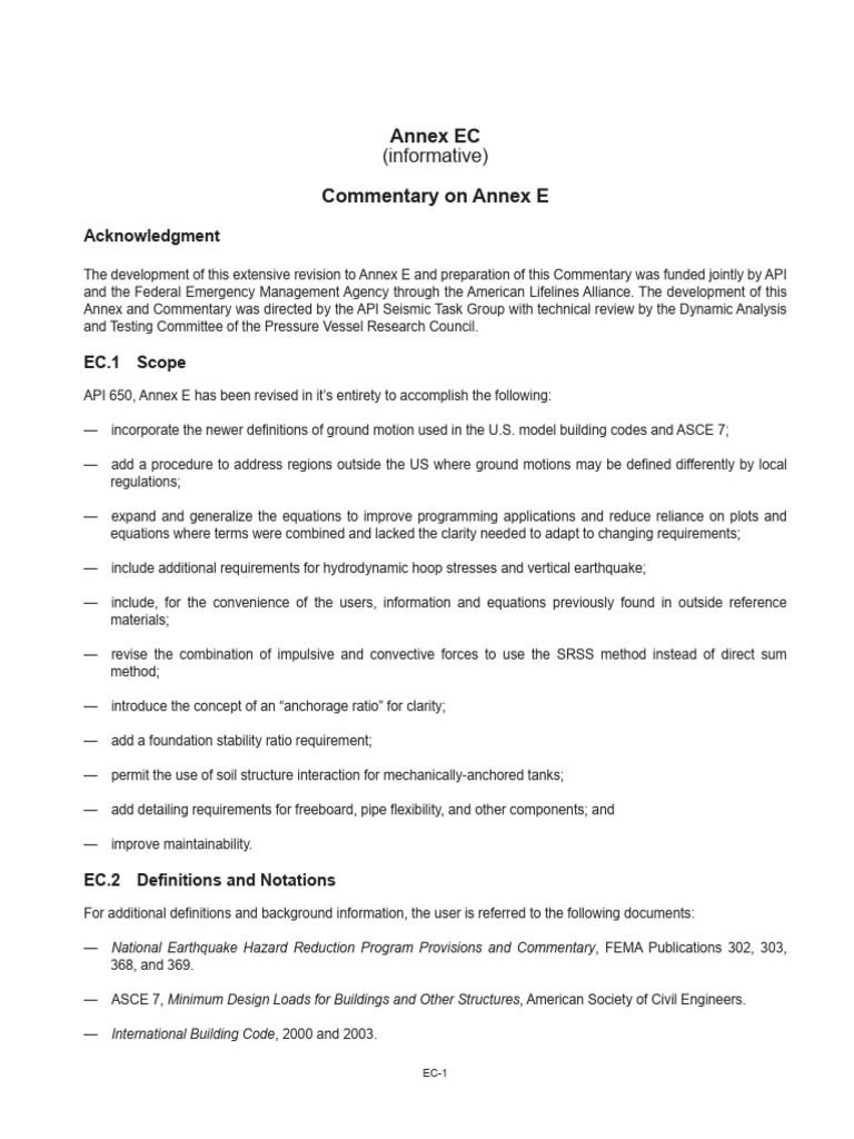 Anexo Ec Api 650 | PDF