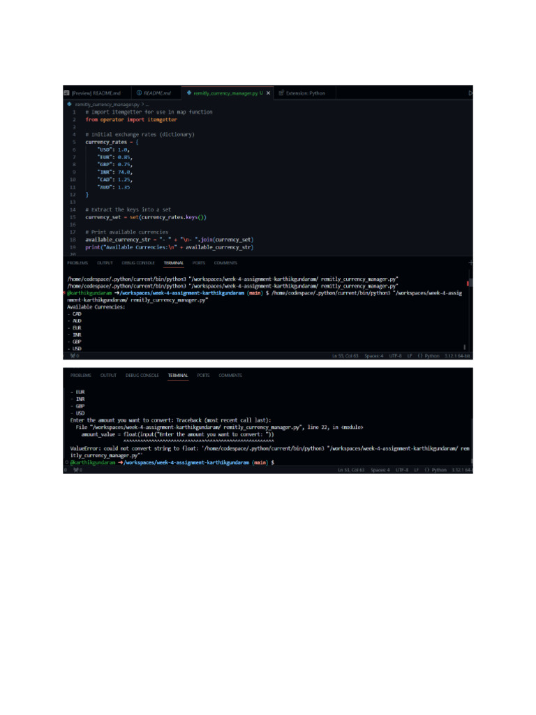 Week - 4 Output | PDF