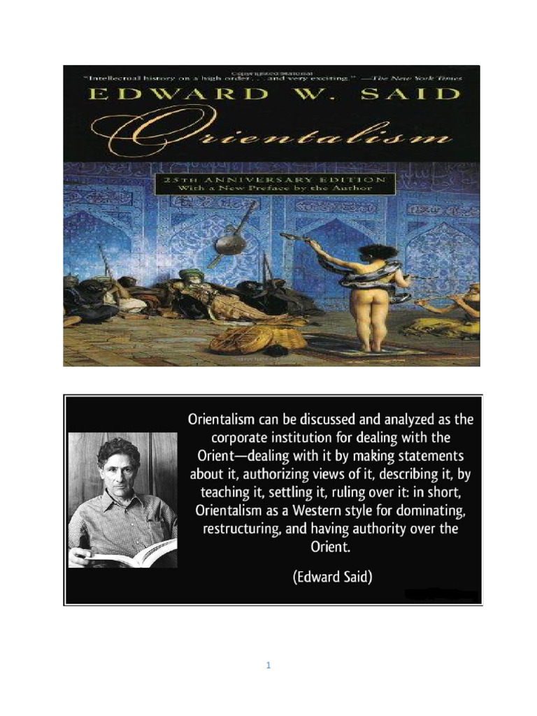 READ This Analysis and Understanding of Orientalism | PDF | Orientalism (Book) | Orientalism