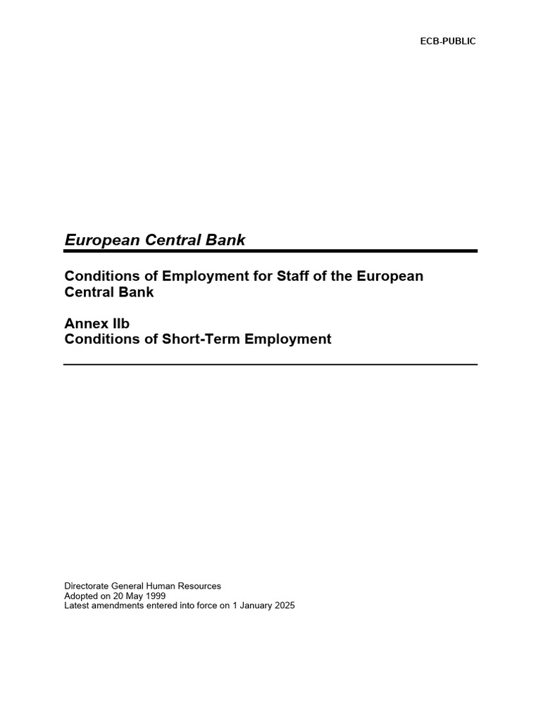 Coe Annex 2b Short Term Employment | PDF | Employment | Salary