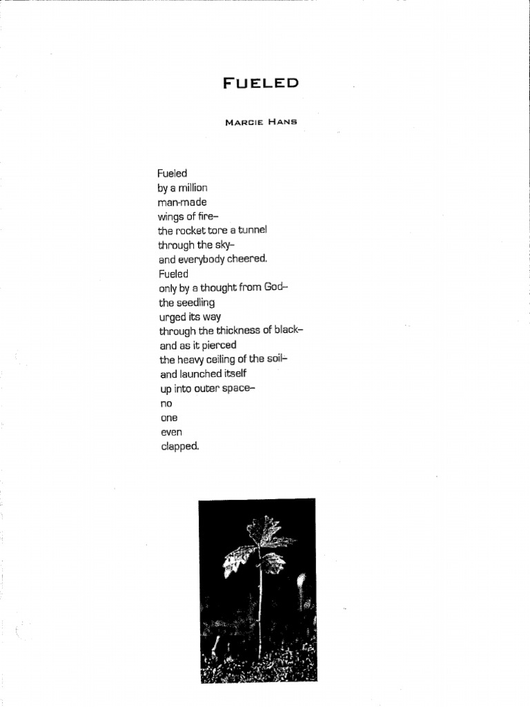 Fuleled - Poem Assignment | PDF
