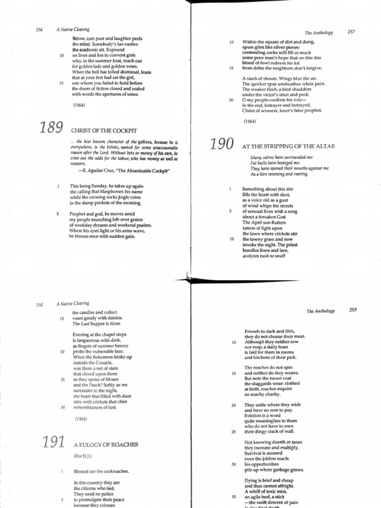 Bienvenido Lumbera (1932), Poems | PDF