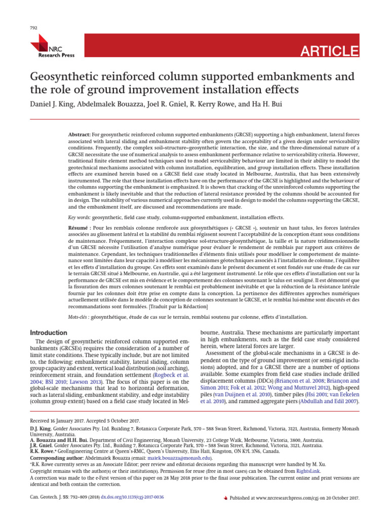 Paper_Load Transfer Platform | PDF | Deep Foundation | Geotechnical ...
