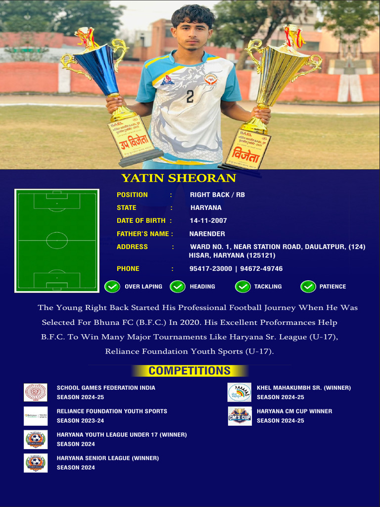 Yatin Sheoran Cv | PDF