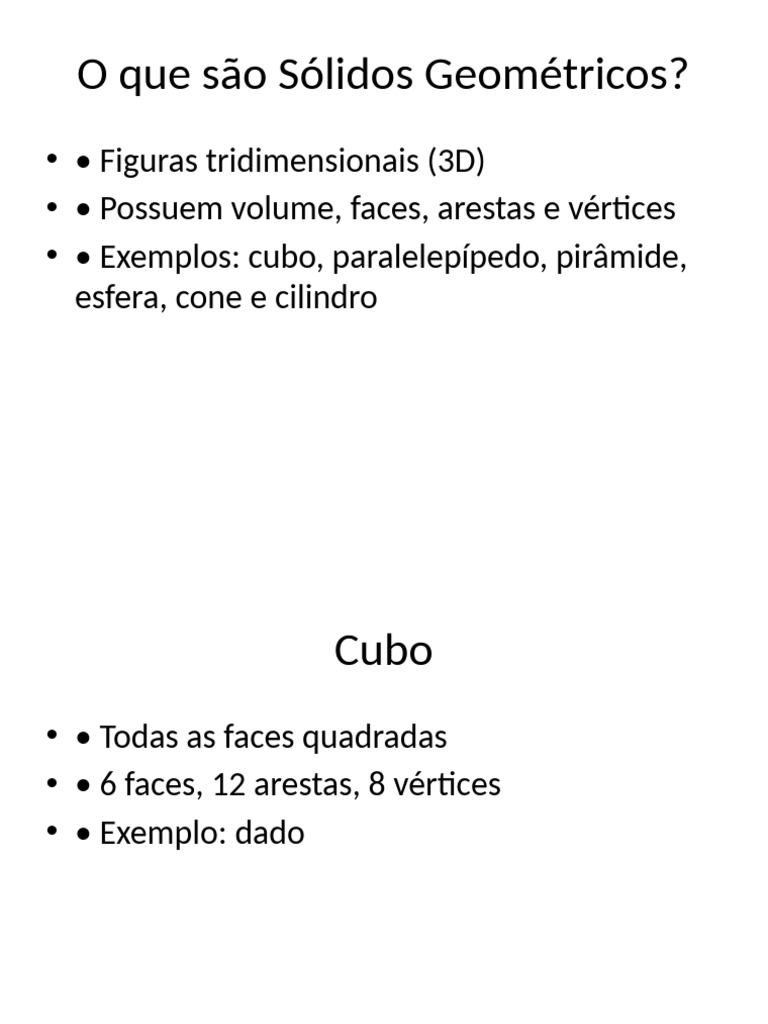 Solidos Geometricos | PDF