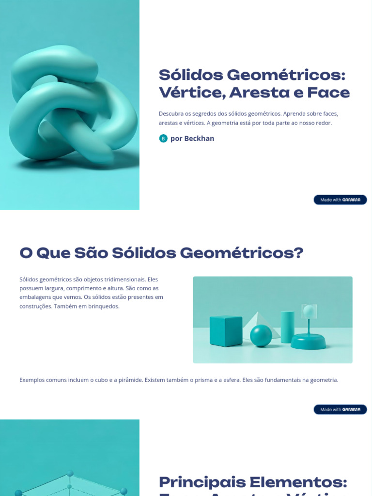 Solidos Geometricos Vertice Aresta e Face | PDF | Vértice (Geometria) | Geometria