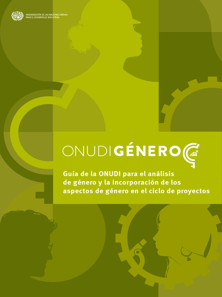 Onudi Con Enfoque de Genero | PDF | Igualdad de género | Estudios de género