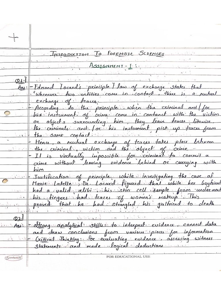 D012 Forensic Assignment-1 | PDF