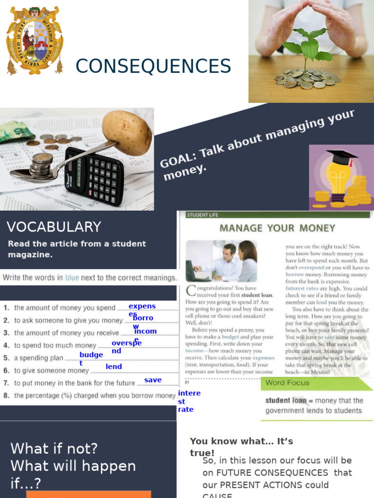 WEEK 15 Managing Money | PDF