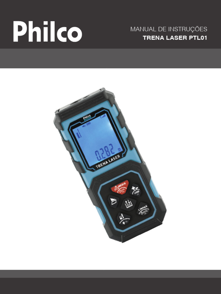 Manual Trena Laser PTL01 | PDF | Laser | Temperatura