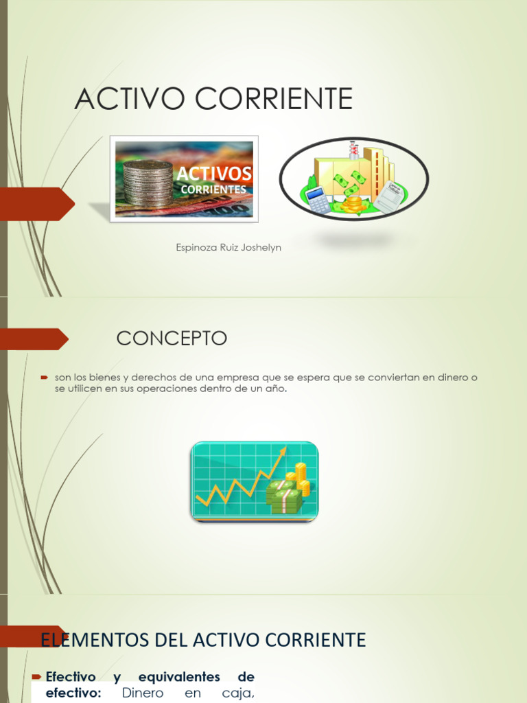 Activo Corriente | PDF