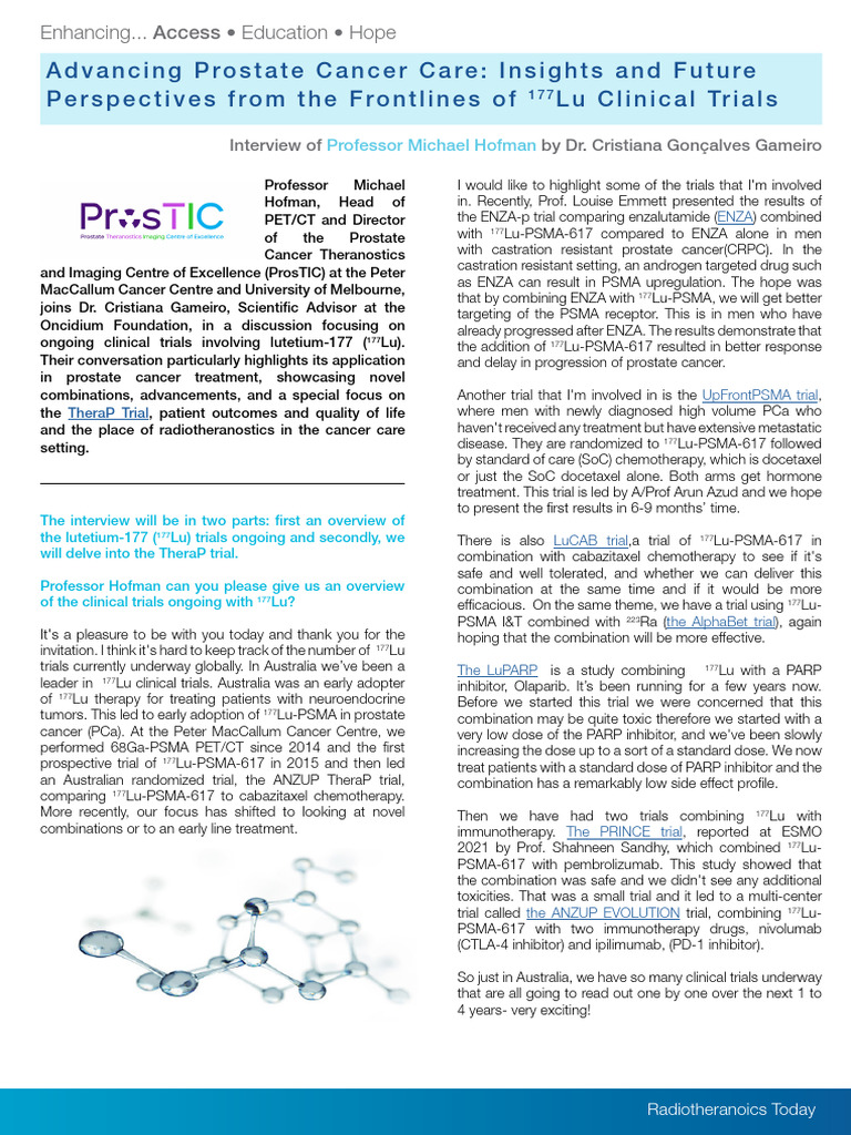 Professor Michael Hofman Exclusive Interview 1713230016 | PDF ...