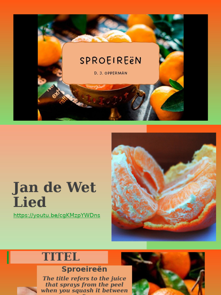 Sproeireën - Opgestel Deur I Van Aardt | PDF