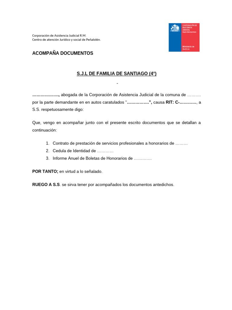 Acompaña Documentos | PDF