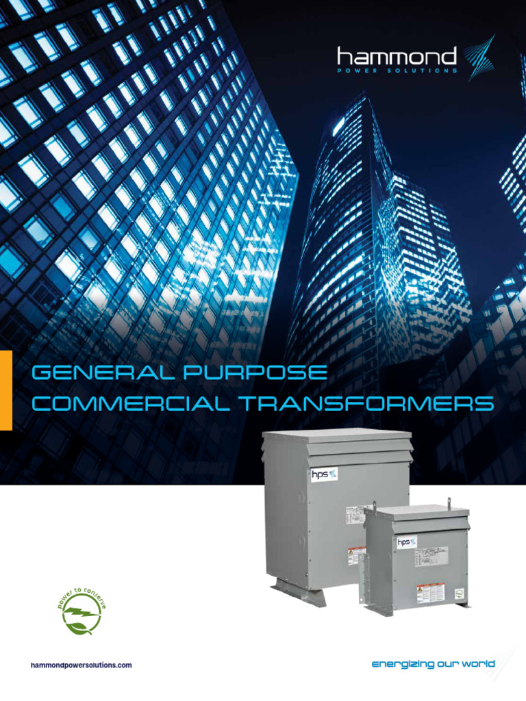HPS Express G Energy Efficient Commercial Distribution Transformer ...