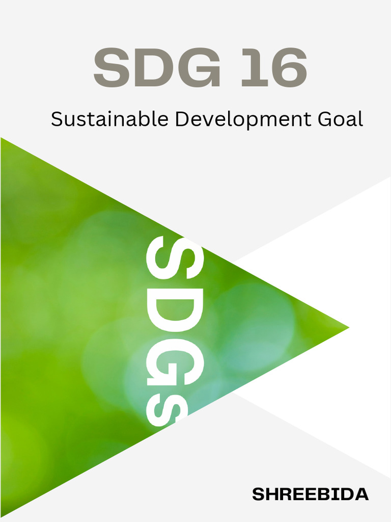 Understanding SDG 16: Peace and Justice | PDF