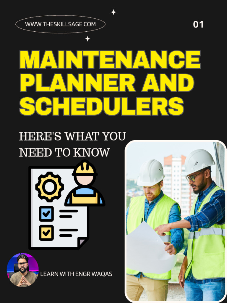 Maintenance Planner & Scheduler | PDF