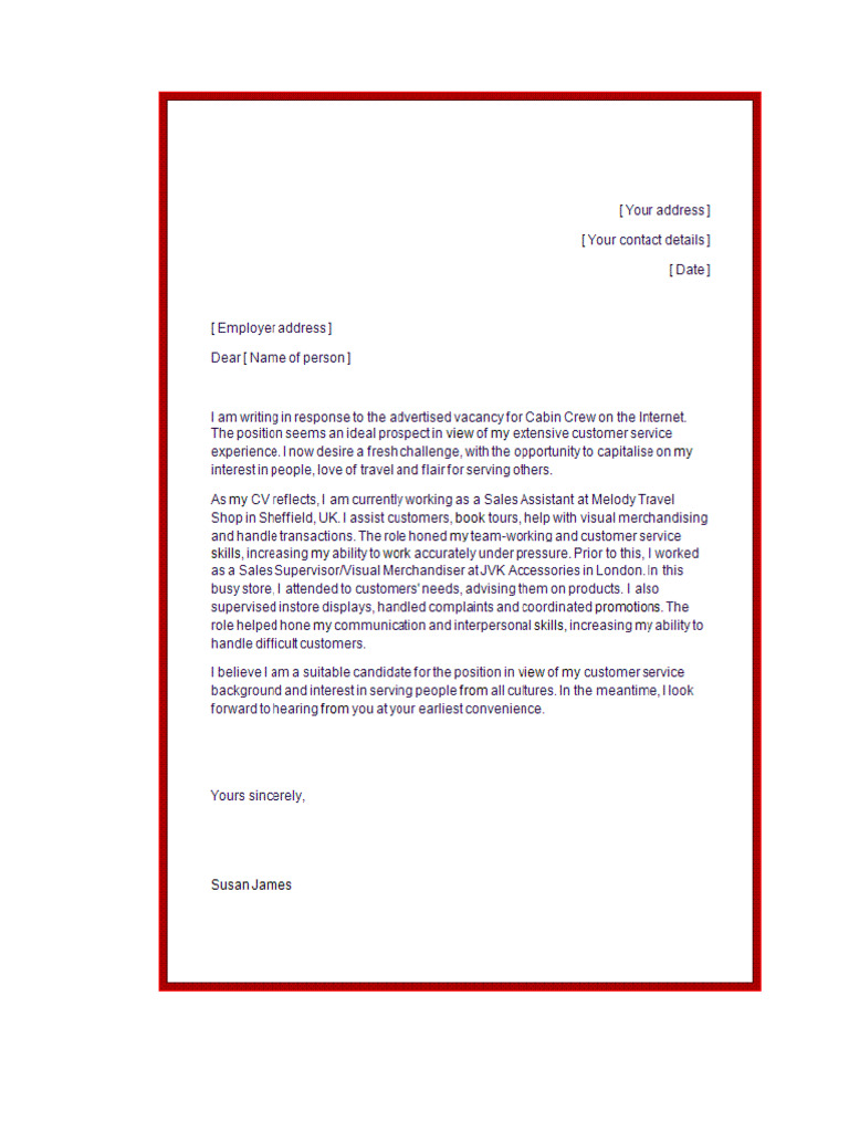 2 Sample Letters | PDF