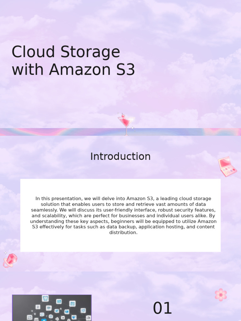 Cloud Storage With Amazon S3 | PDF | Cloud Computing | Databases