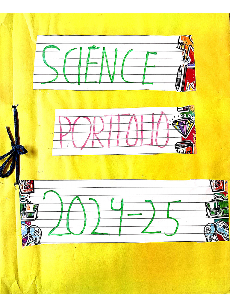 Class 10th Science Portfolio File PDF | PDF
