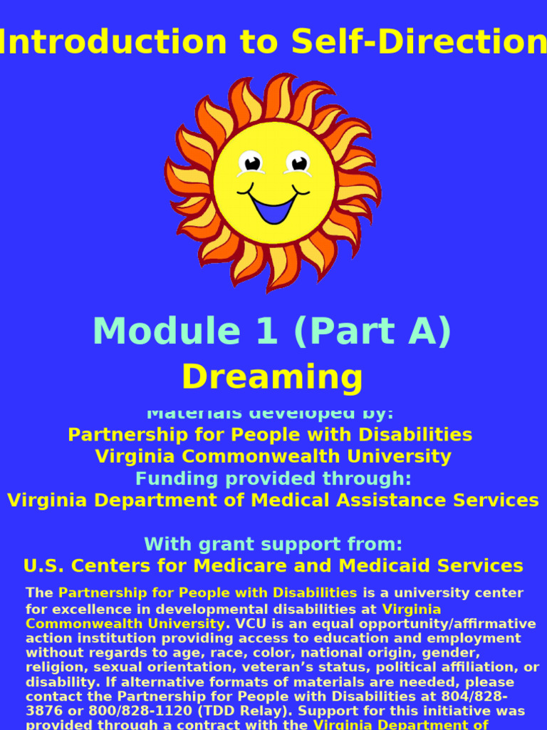 Module 1A Self Direction | PDF | Social Policy | Human Rights