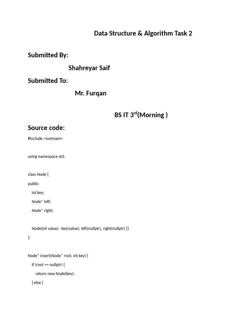 Shahreyar Saif Task 2 | PDF