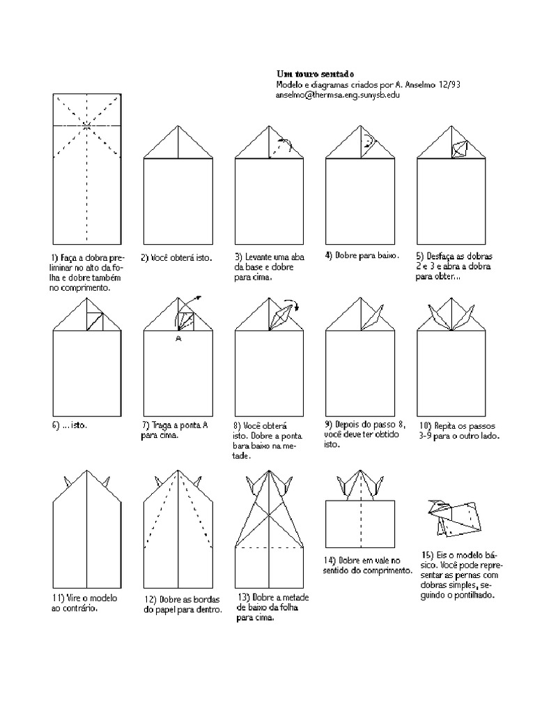Origame Touro | PDF