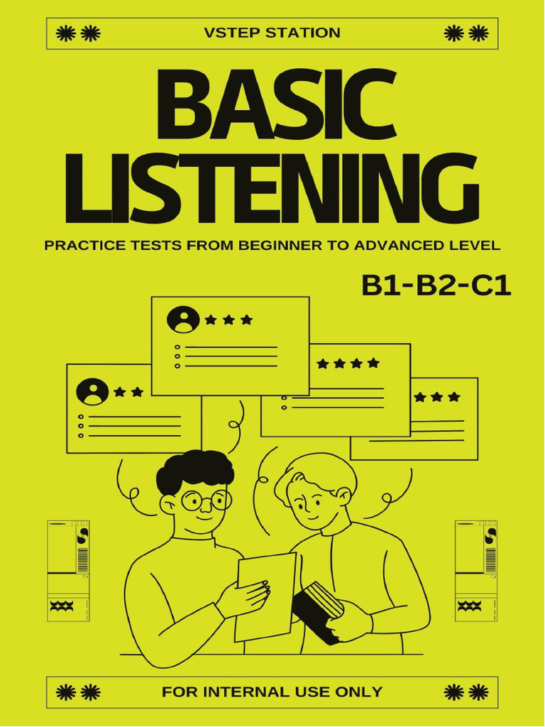 VSTEP BASIC LISTENING | PDF | Mental Health | Libraries