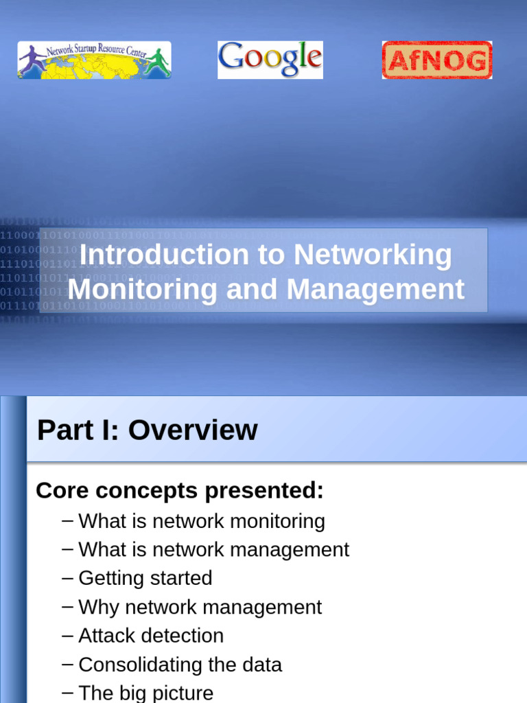 001 Network-Management | PDF | Computer Network | Ip Address